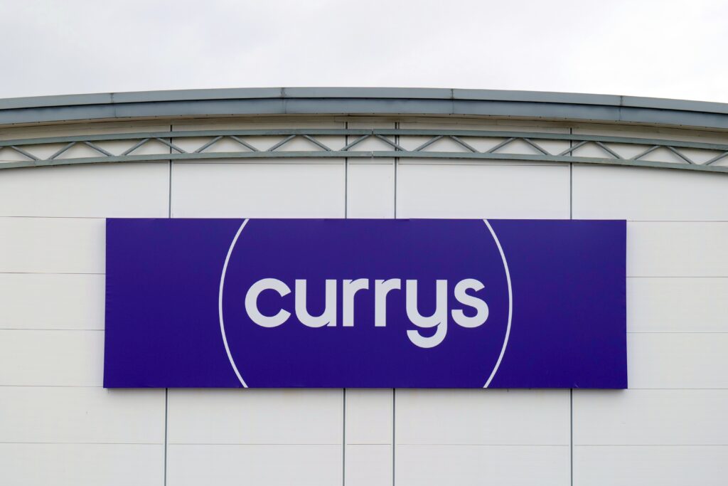 Currys: the shares of this leading retail group, now 131.70p, are on ...